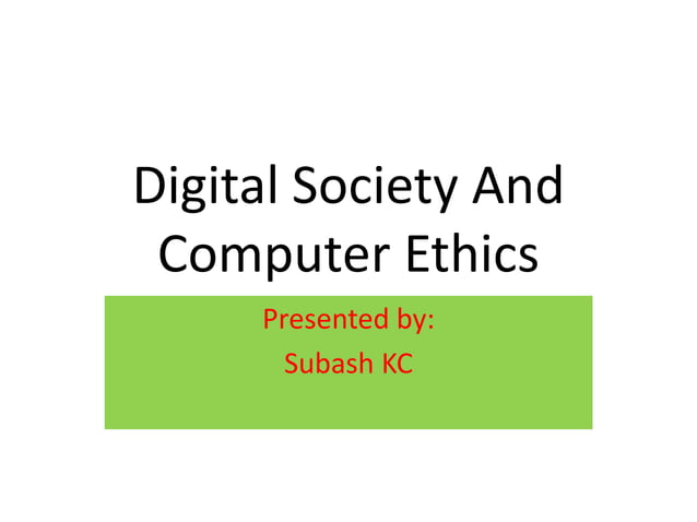 Share Digital Society and Computer Ethics.pptx
