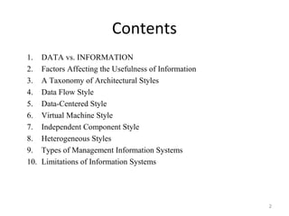 Shared information systems | PPT | Databases | Computer Software and ...