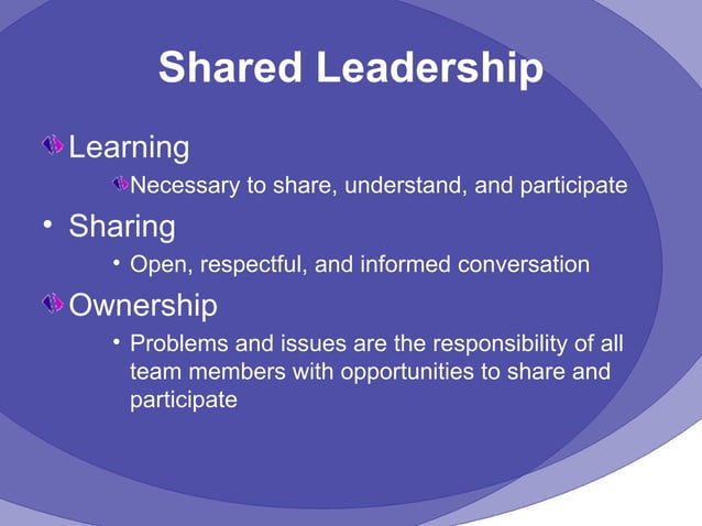 Shared leadership (chppd) | PPT