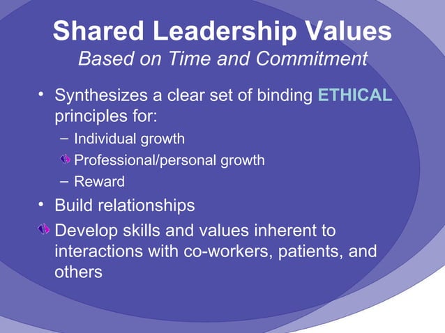 Shared leadership (chppd) | PPT