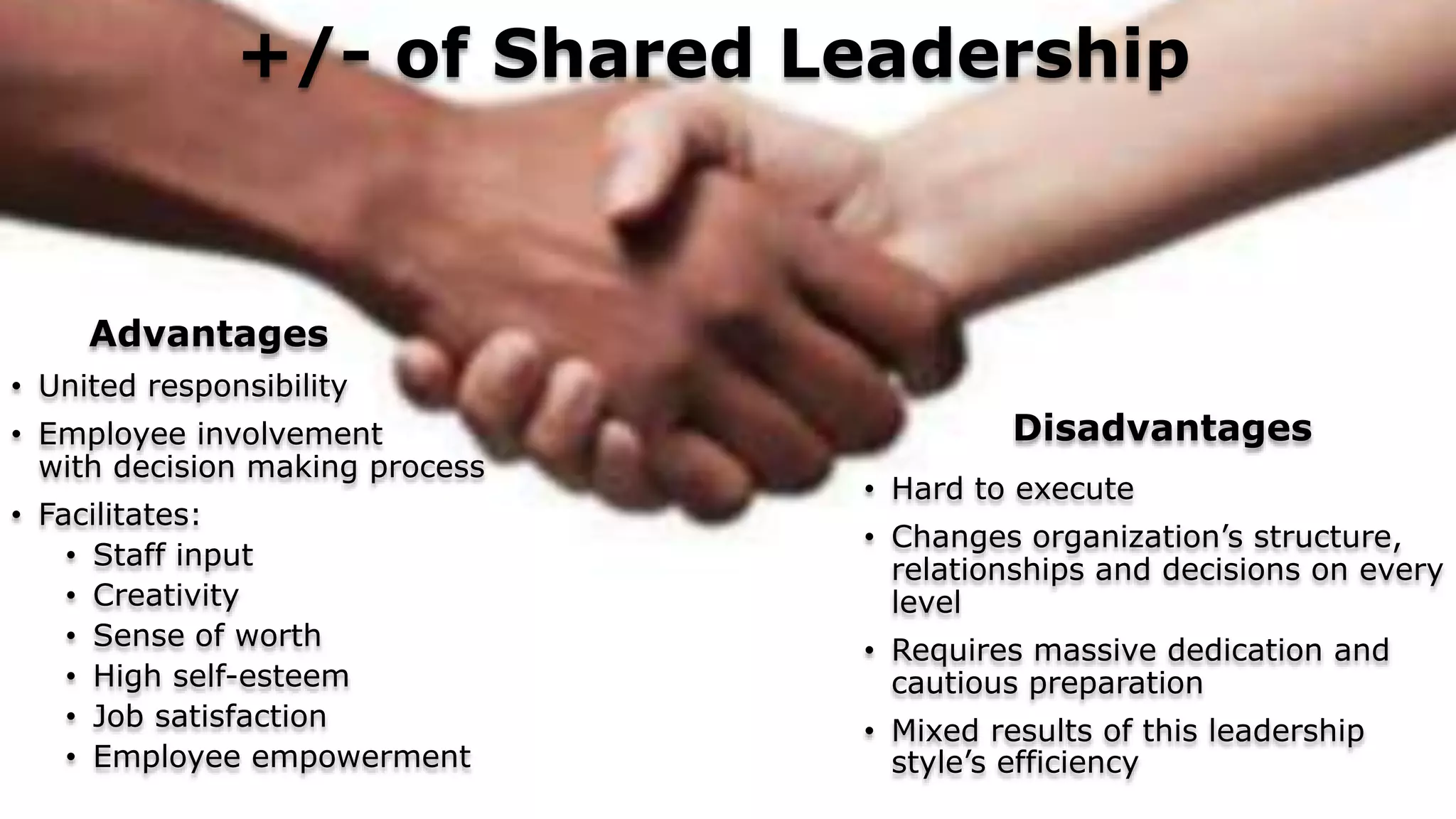 Shared leadership theory | PPTX