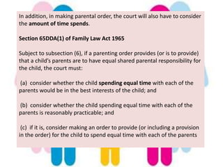 Shared Parenting | PPT