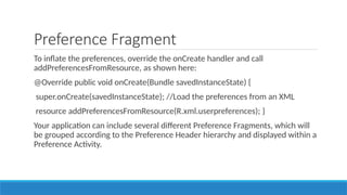 SHARED PREFERENCES IN ANDROID APPS.pptx