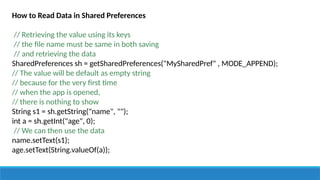 SHARED PREFERENCES IN ANDROID APPS.pptx