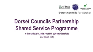 Shared Services in Local Government | PPTX