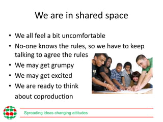 Shared space - how public services and public can meet as equals | PPTX