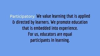 Our Values for Education | PPT