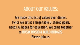 Our Values for Education | PDF