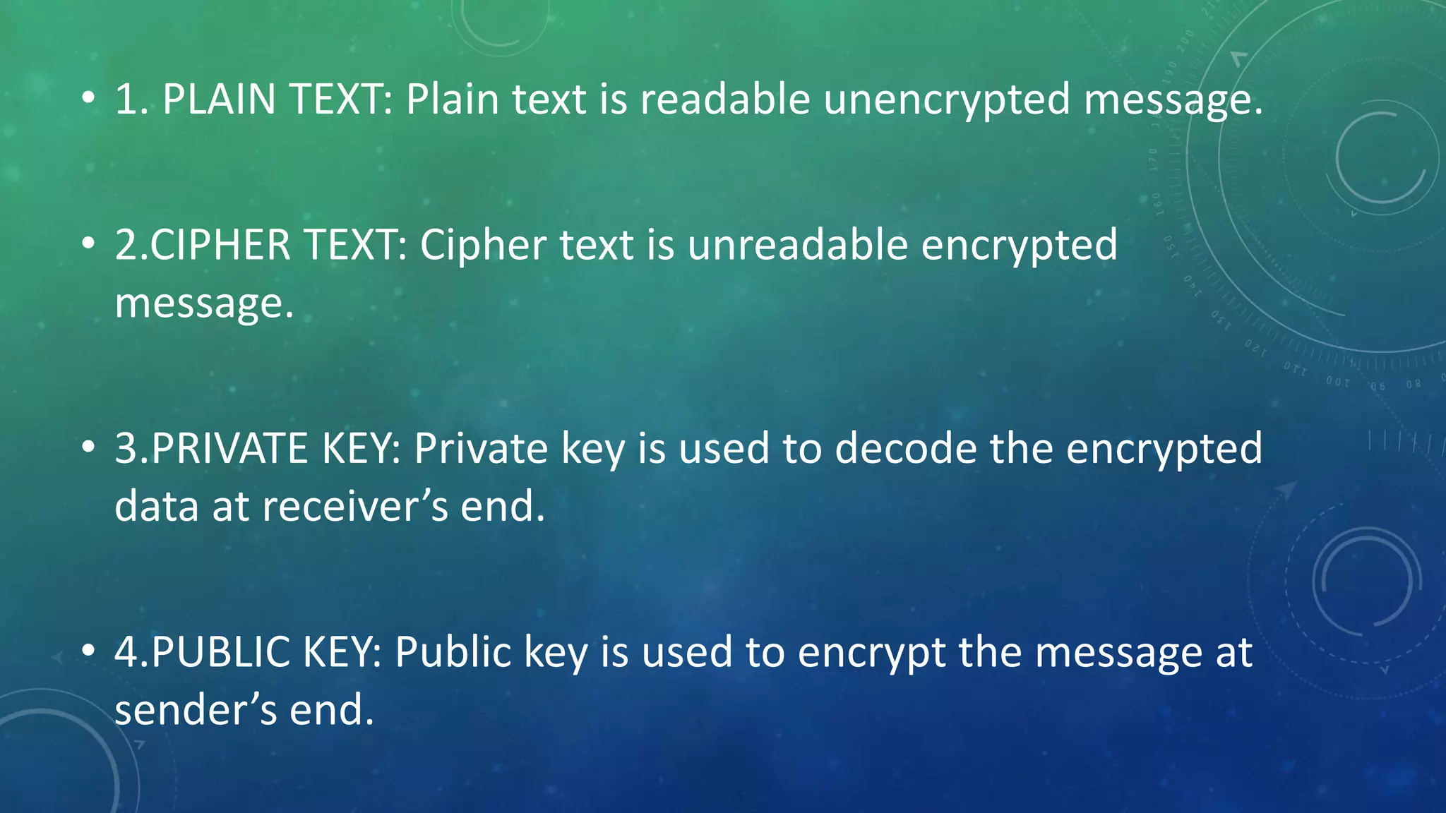 Encryption and Decryption | PPTX