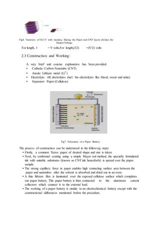 Abstract PAPER BATTERY-A PROMISING ENERGY SOLUTION | DOCX