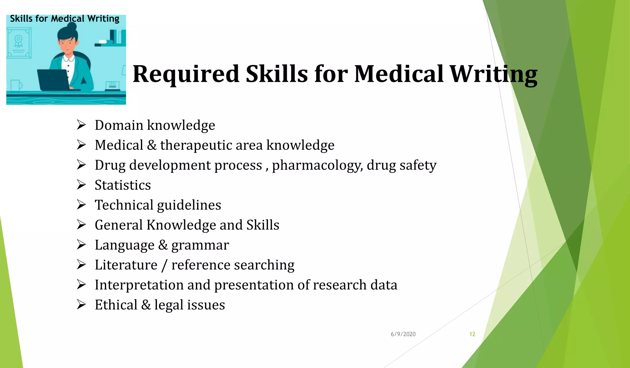 Medical writing as a concept and profile | PPSX