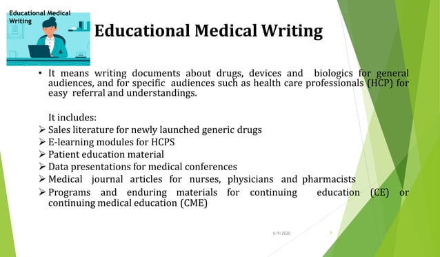 Medical writing as a concept and profile | PPSX
