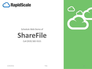 ShareFile vs Box vs Dropbox | PPT