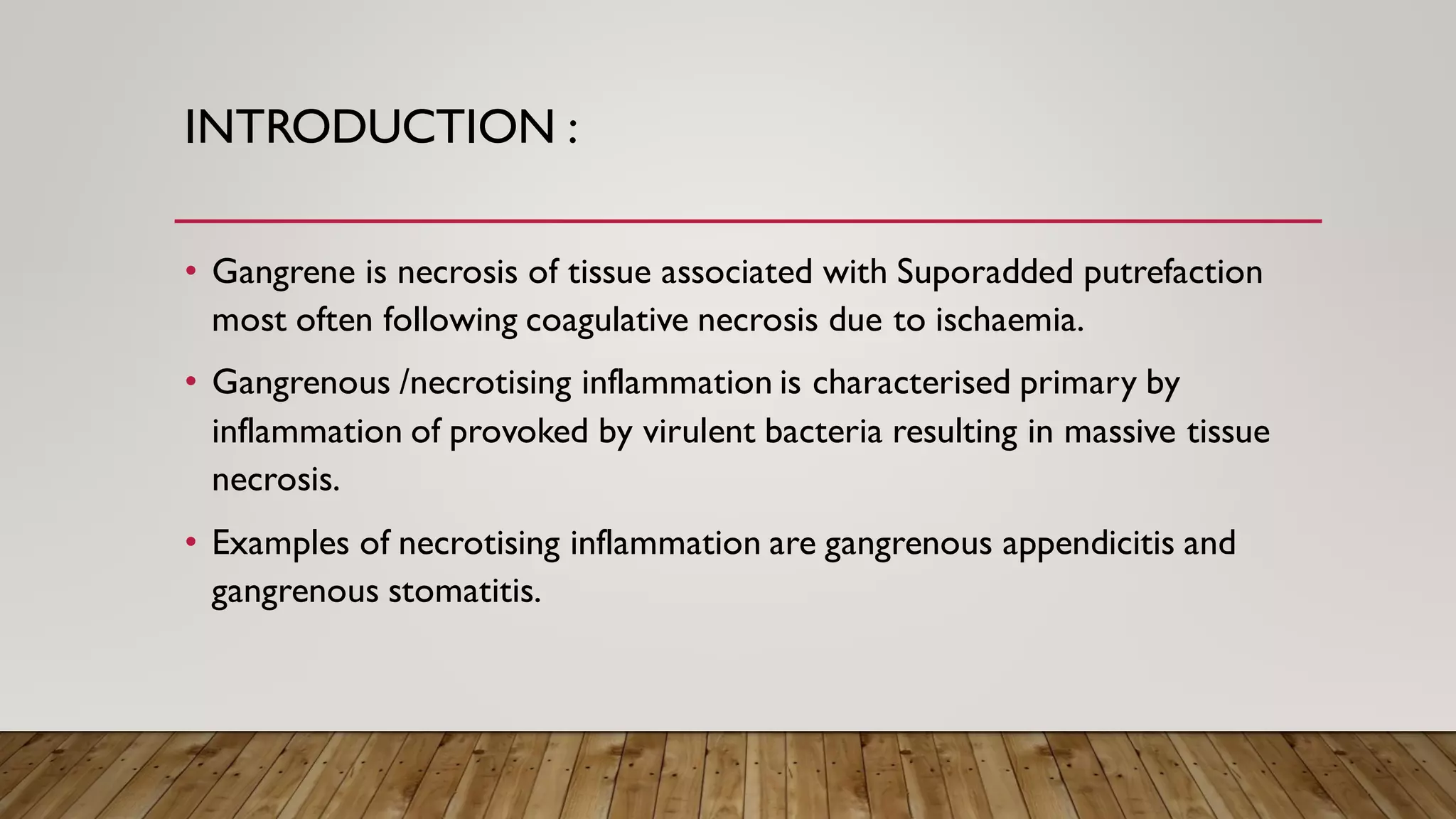 Gangrene-Pathology | PDF