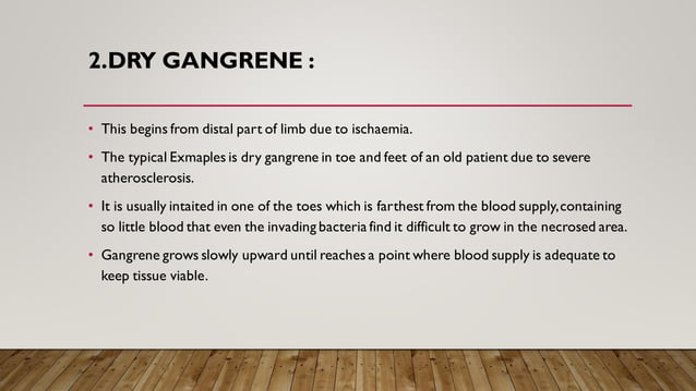 Gangrene-Pathology | PDF | Digestive Disorders | Diseases and Conditions
