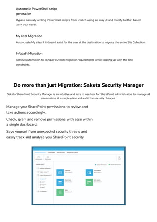 Sharegate alternative | The Best Alternative for Saketa SharePoint ...
