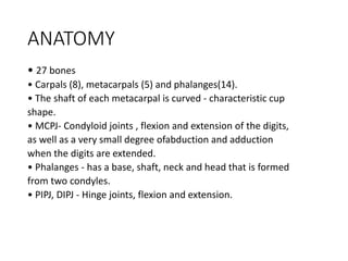 Hand fractures ppt by Dr Ahsan | PPTX