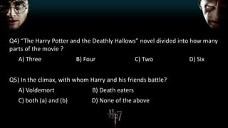 Presentation On Harry Potter and the Deathly Hallows by J. K. Rowling ...