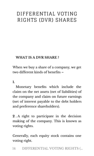 Shareholder Rights in India for Small Investors | PDF