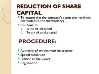 Share holders or members | PPT