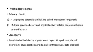 Hypolipidemia, HYPOLIPIDEMIC DRUGS - Vijay.pptx