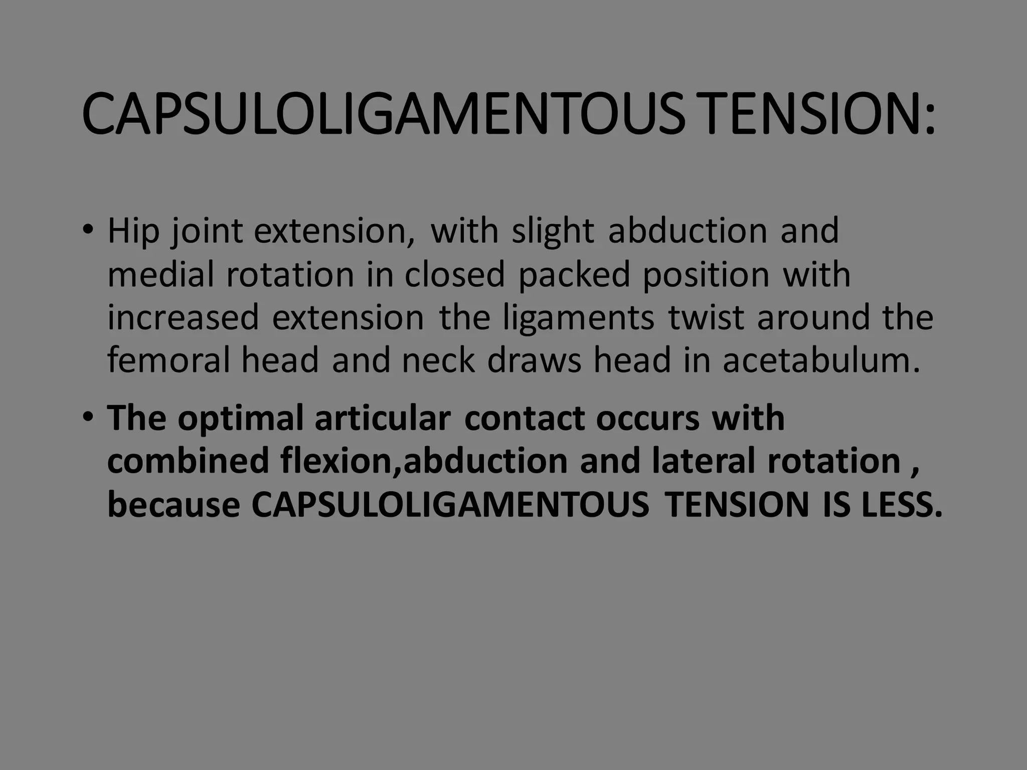 Hip Joint Ligaments-Biomechanics and kinesiology | PDF