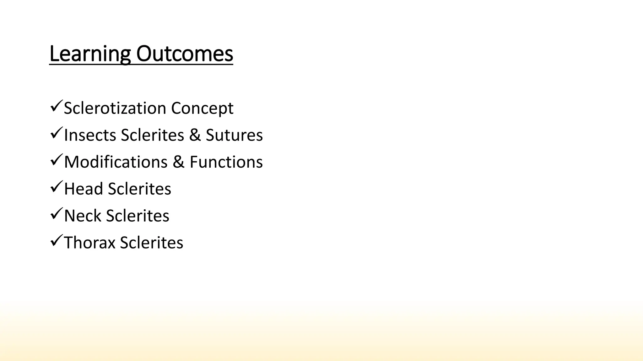 Share insects Sclerites.pptx Insects Plates & sutures | PPTX
