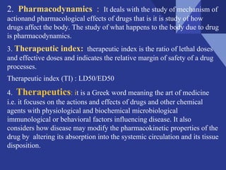 introduction to pharmacology converted | PDF