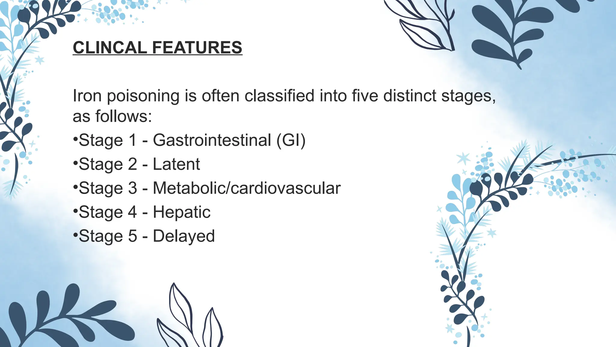 Share iron poisoning fatal dose treatment pptx | PPTX
