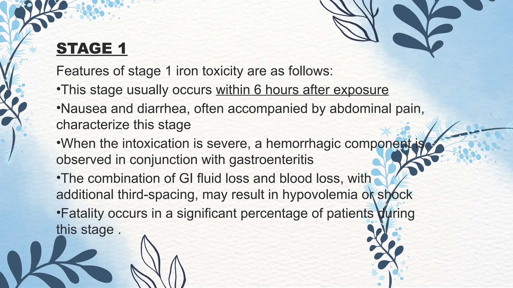Share iron poisoning fatal dose treatment pptx | PPTX