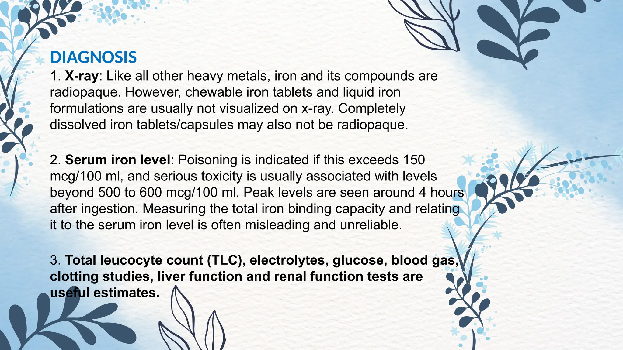 Share iron poisoning fatal dose treatment pptx | PPTX