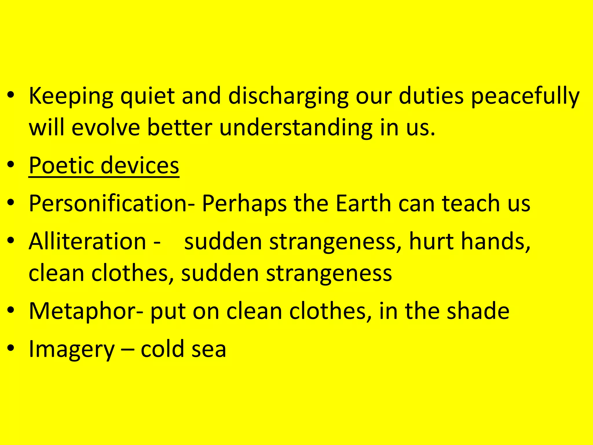Share KEEPING QUIET.pptx