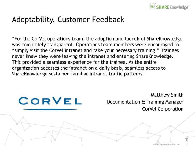 Corporate eLearning in SharePoint | PPT
