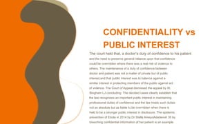 Share KOMAL SAHARAN 232 E PRESENTATION CONFIDENTIALITY RULE.pptx