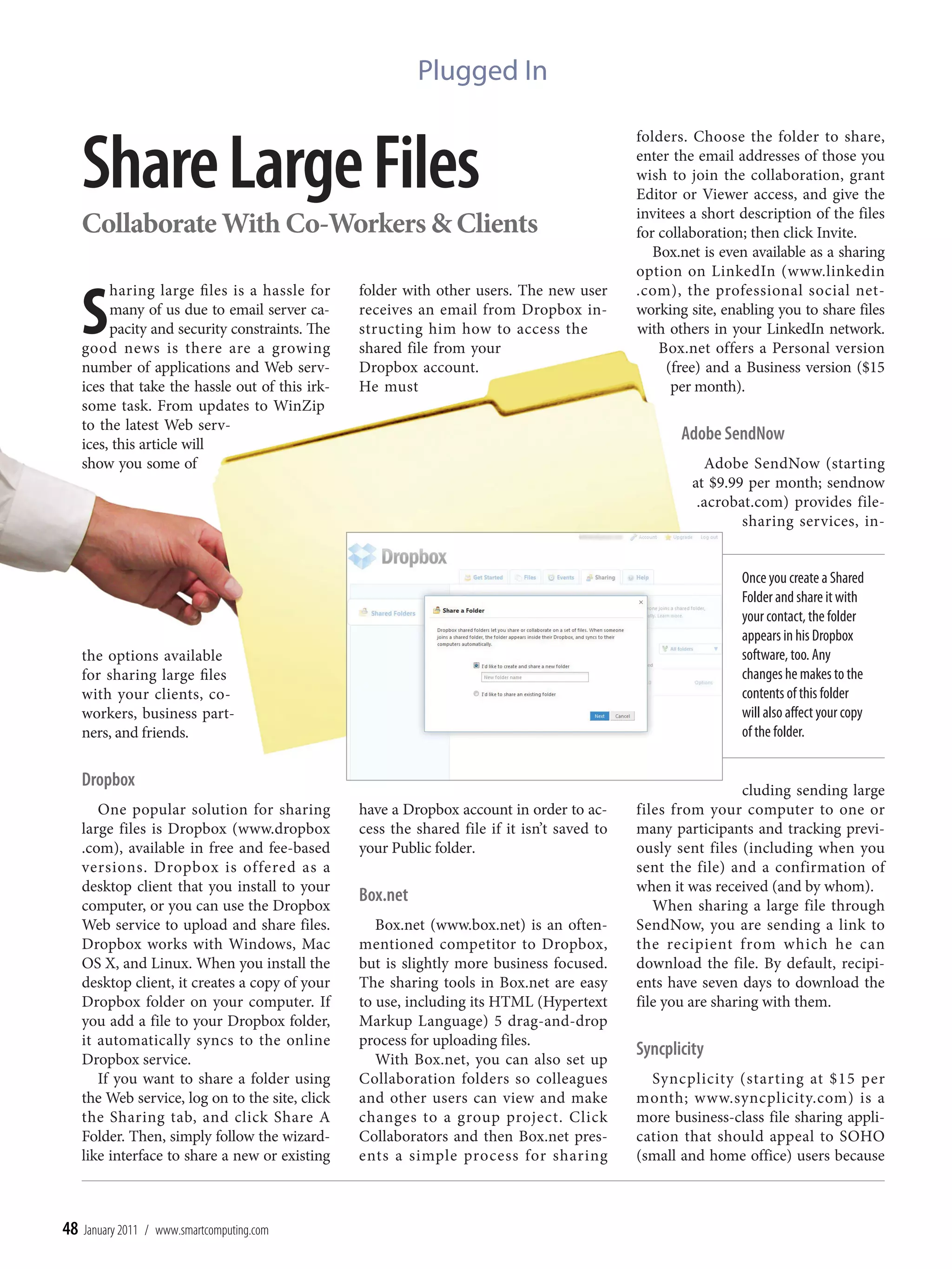 Share Large Files | PDF