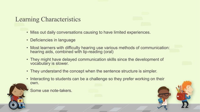 Share Learners with Additional Needs.pptx | Ear, Nose and Throat ...