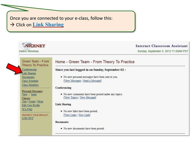 Share links on Nicenet.org