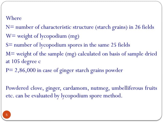 Lycopodium spor.pptx' pharmacognocy and phytochemistry | PPT