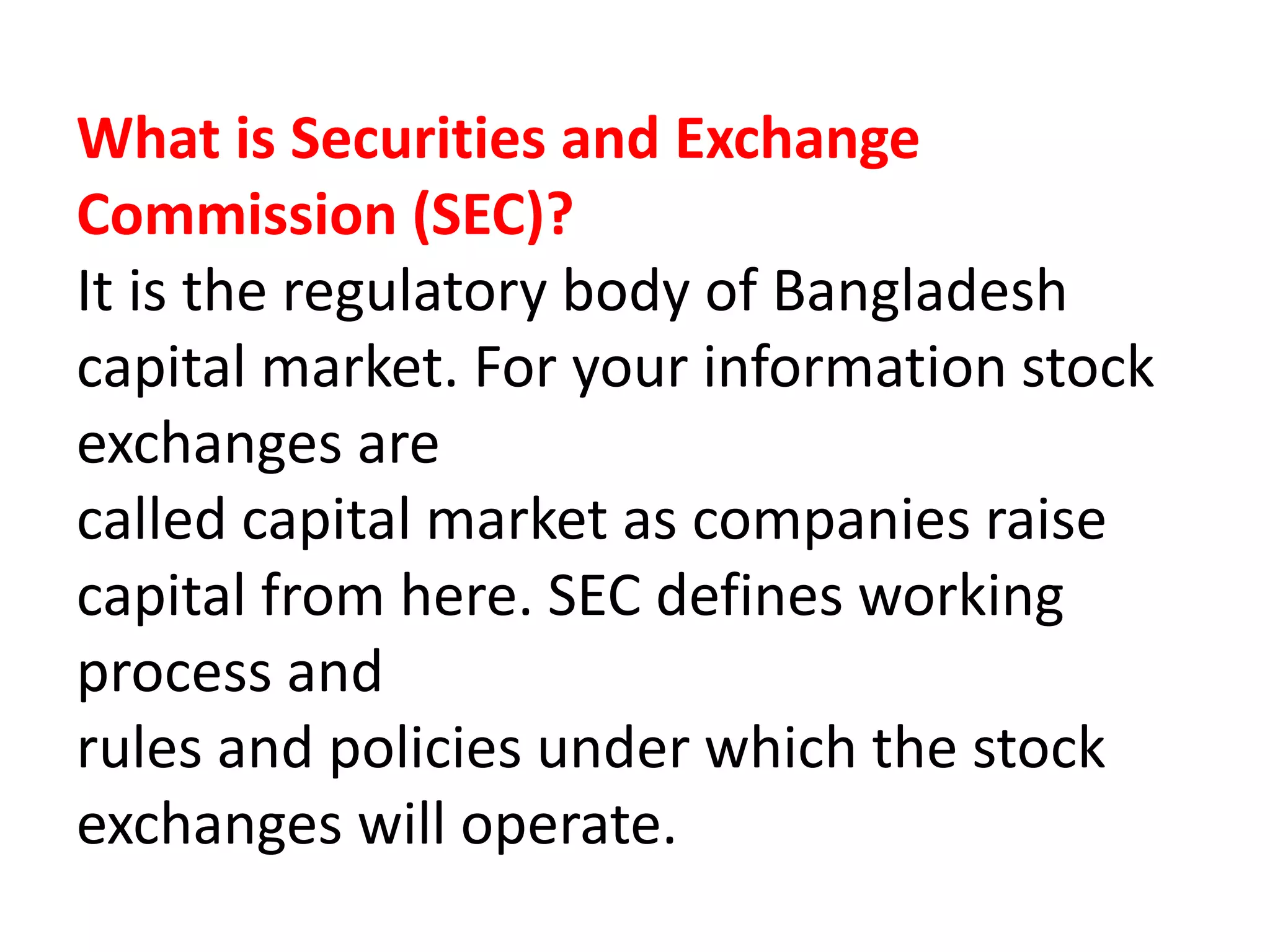 Share market of bangladesh | PPTX