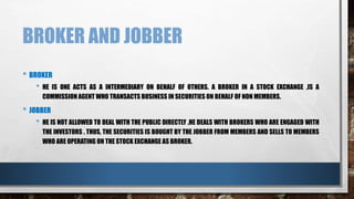 Share market operations | PPTX