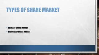 Share market operations | PPTX