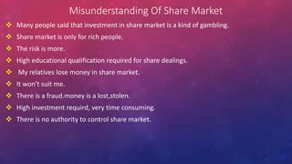 Share market ppt. | PPTX