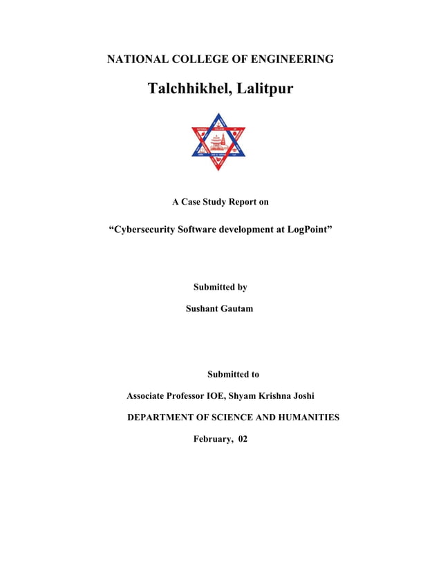 Organization And Management Case Study Report, (IOE, TU) | PDF ...