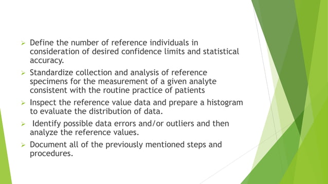 Normal and Referance Range | PPTX | Medical Tests | Medical Health