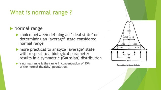 Normal and Referance Range | PPTX | Medical Tests | Medical Health
