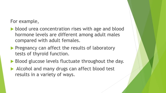 Normal and Referance Range | PPTX | Medical Tests | Medical Health