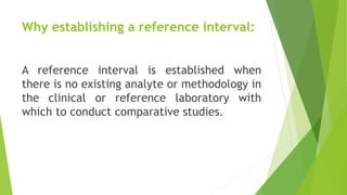 Normal and Referance Range | PPT