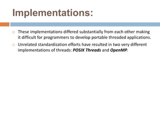 parallel programming models | PPT