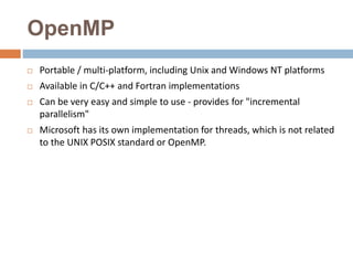parallel programming models | PPT