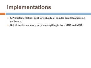 parallel programming models | PPT